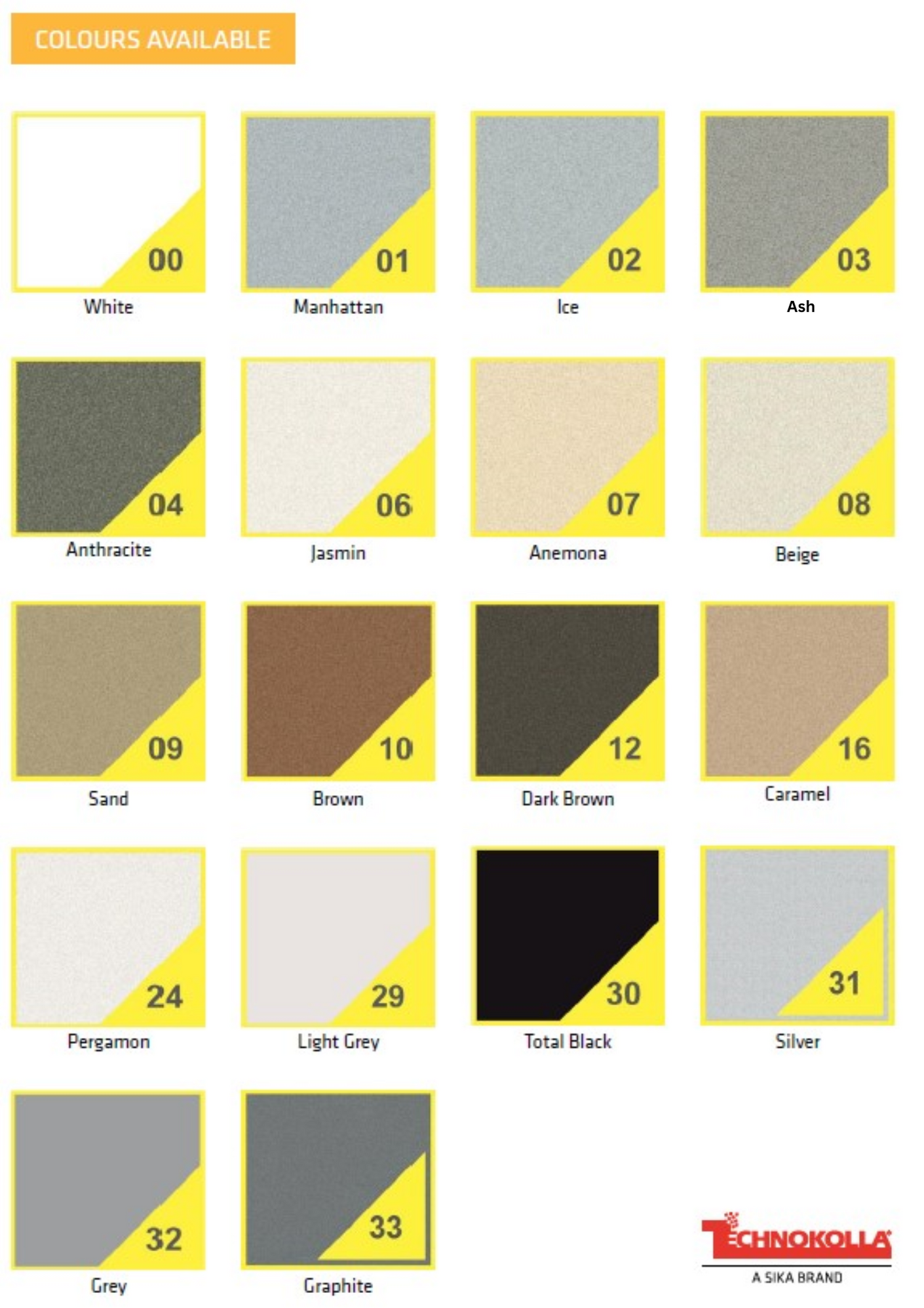 TECHNO COLOURS Tile Grout NZ | Coloured & Epoxy Grout Range — Surtec