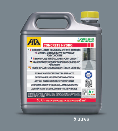 FILA CONCRETE HYDRO - 5Ltr — Surtec