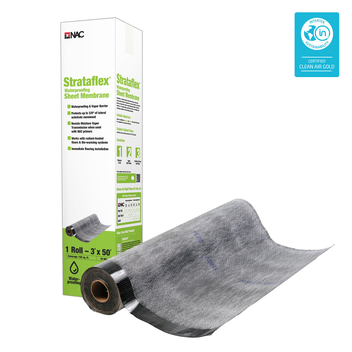 STRATAFLEX Waterproofing Membrane | Tile-Ready Solution At Surtec